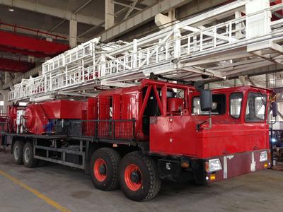 ZJ10 truck mounted drilling rig - oil field equipment